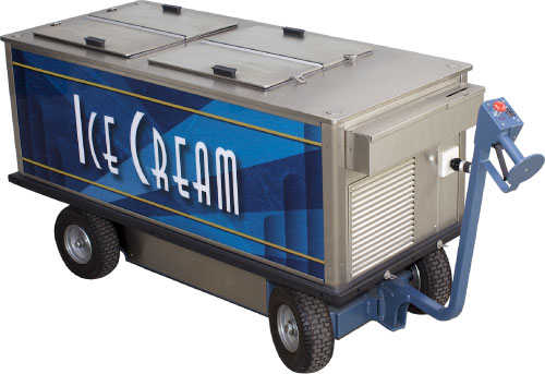 Ice Cream Cart | Electric Moving and Vending Carts